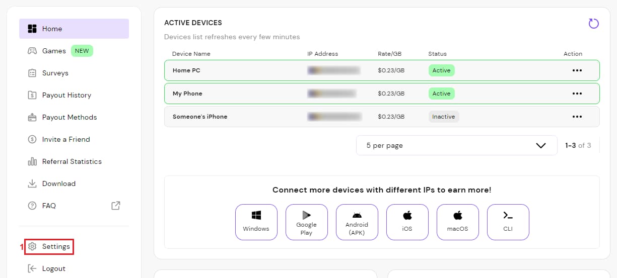 How to activate 2FA for Pawns.app? - Pawns