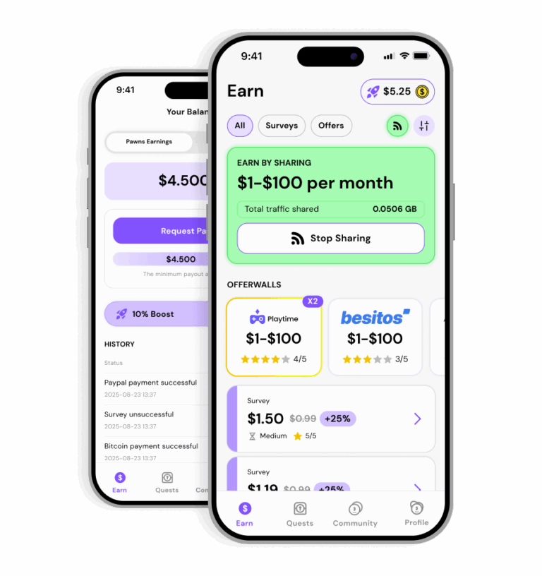 Earn Passive Income by Sharing Your Internet